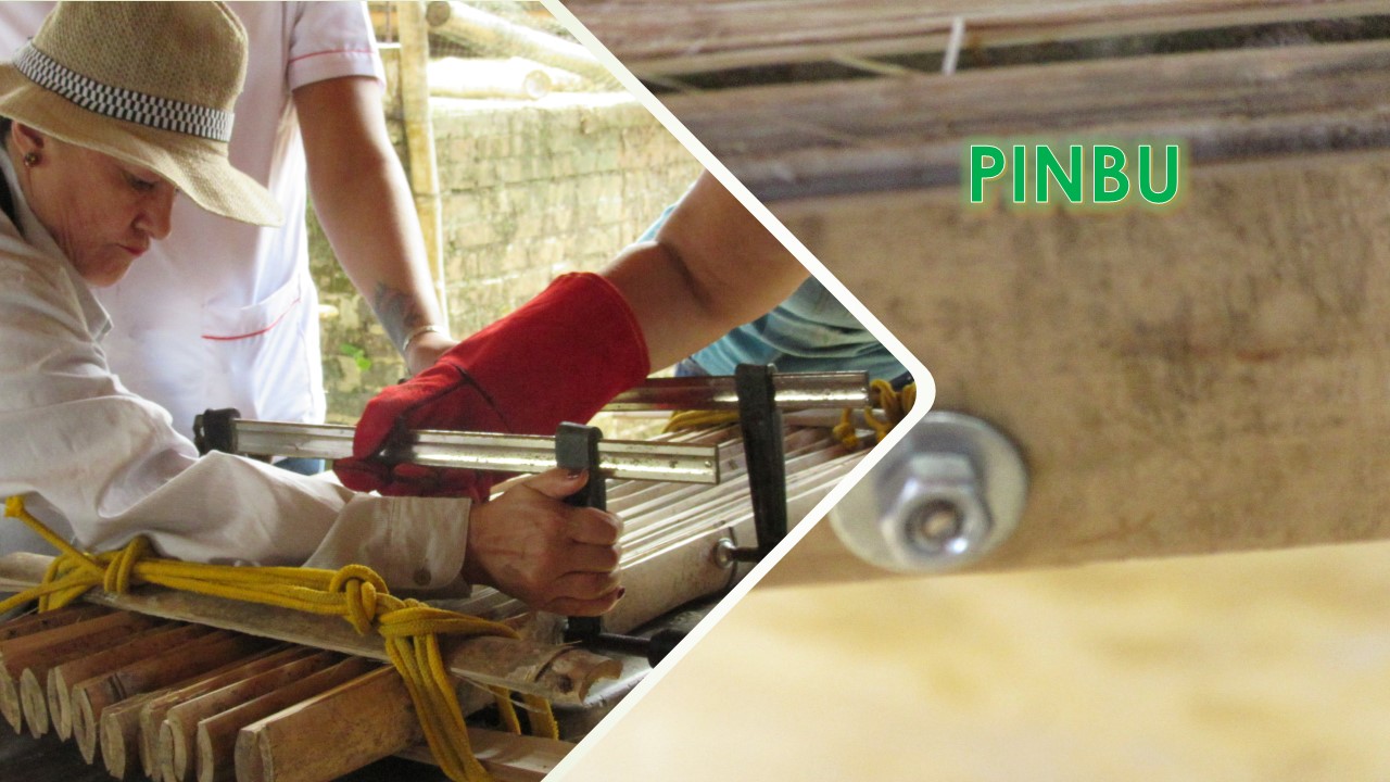 PINBU – laminado artesanal de bambú para la intemperie – GUADUA Y BAMBU ...